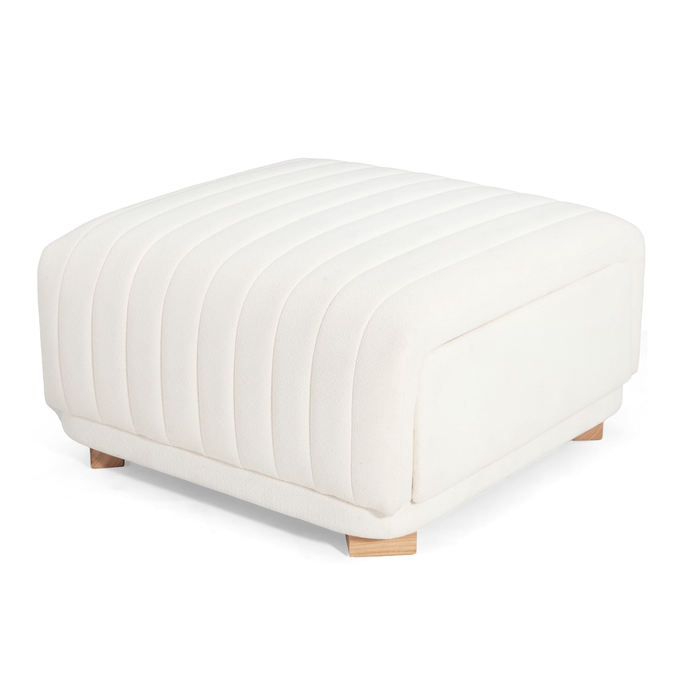 Christopher Knight Home Chenille Upholstered Storage Ottoman, Channel ...