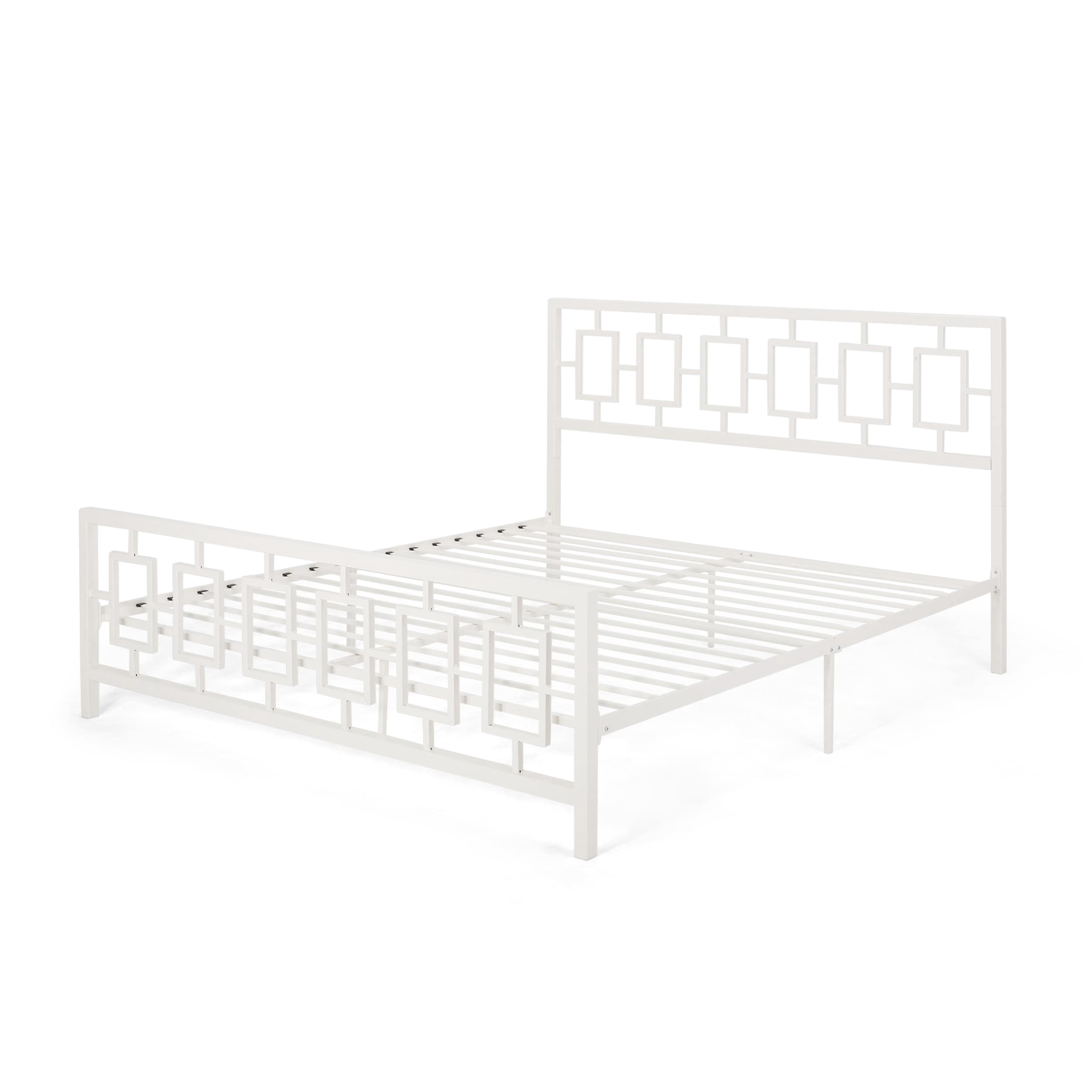 Christopher Knight Home Claudia Iron Modern King-size Platform Bed ...