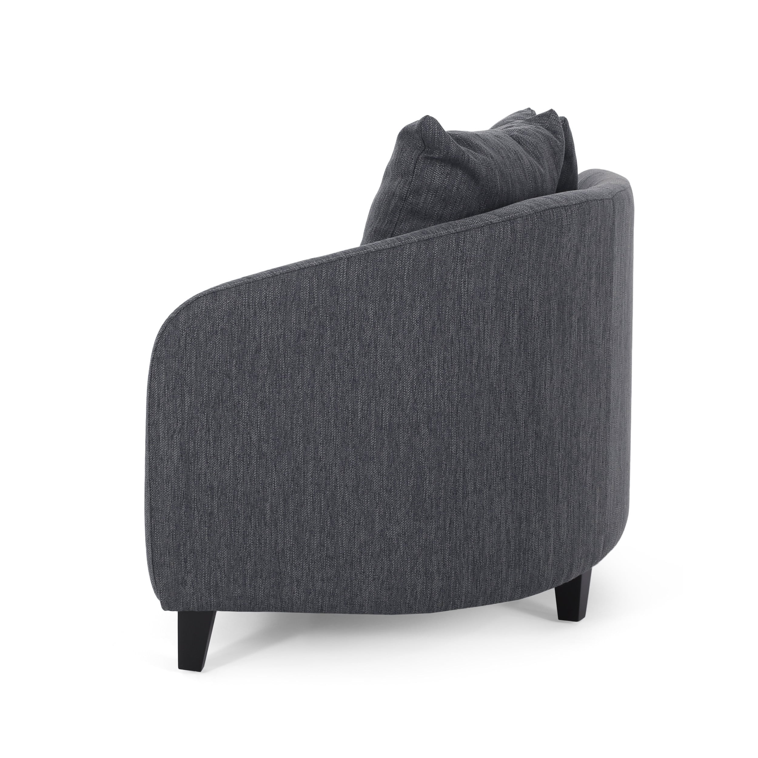 Christopher Knight Home Covecrest Fabric Sofa by Dark Brown/ Charcoal ...