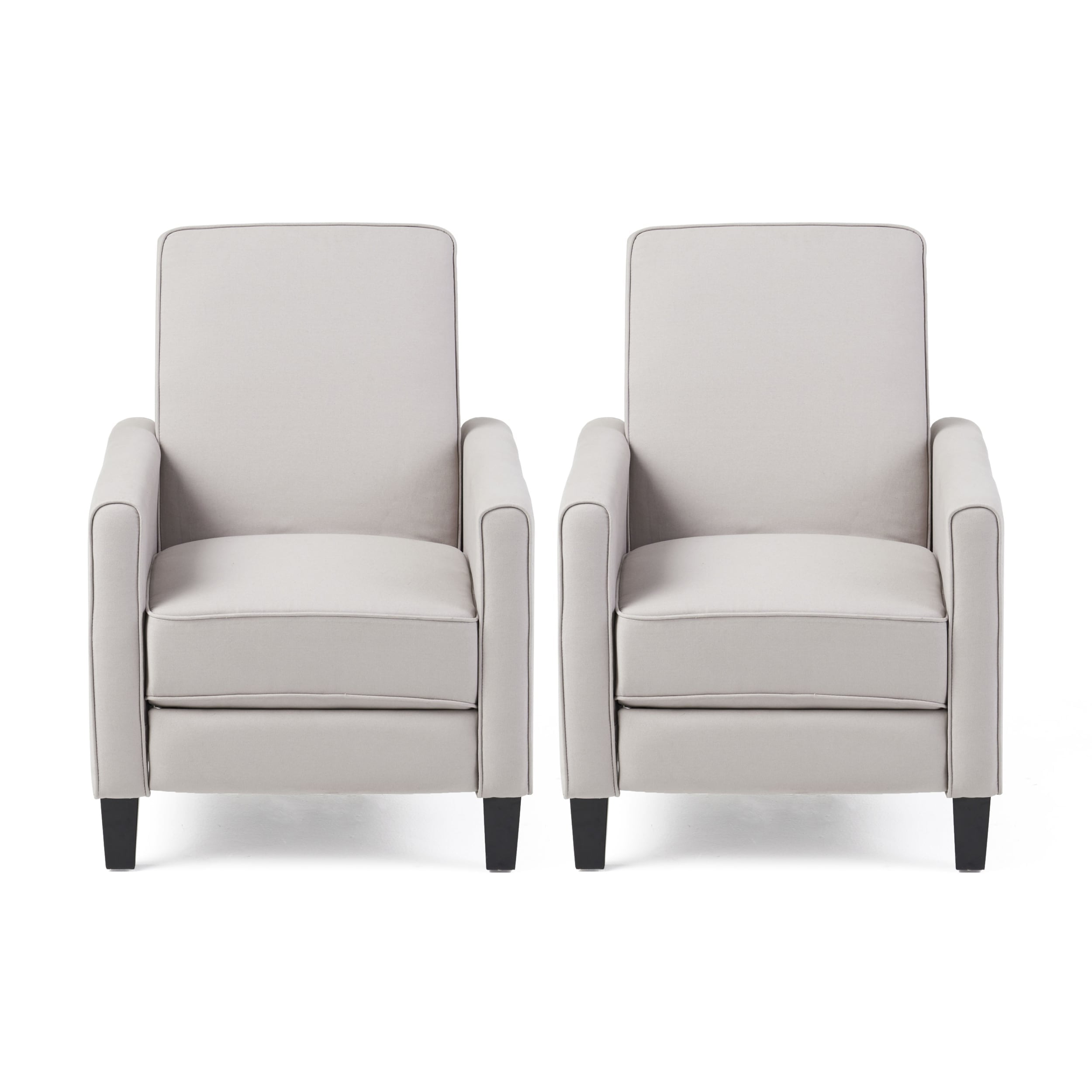 Christopher Knight Home Darvis Recliners (Set of 2) by Light Gray ...