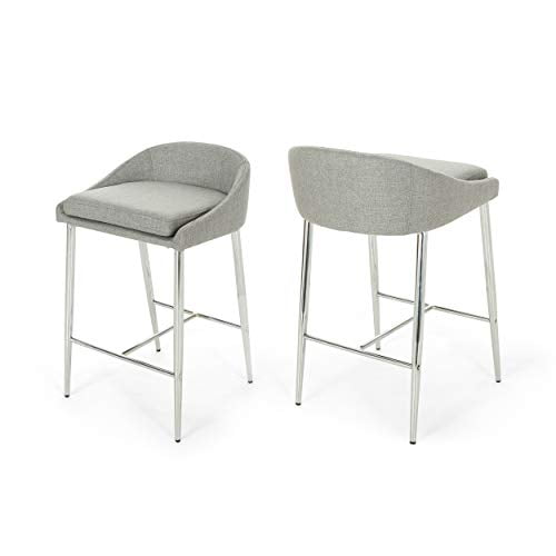 Christopher Knight Home Fanny Counter Stools, Modern, Upholstered ...