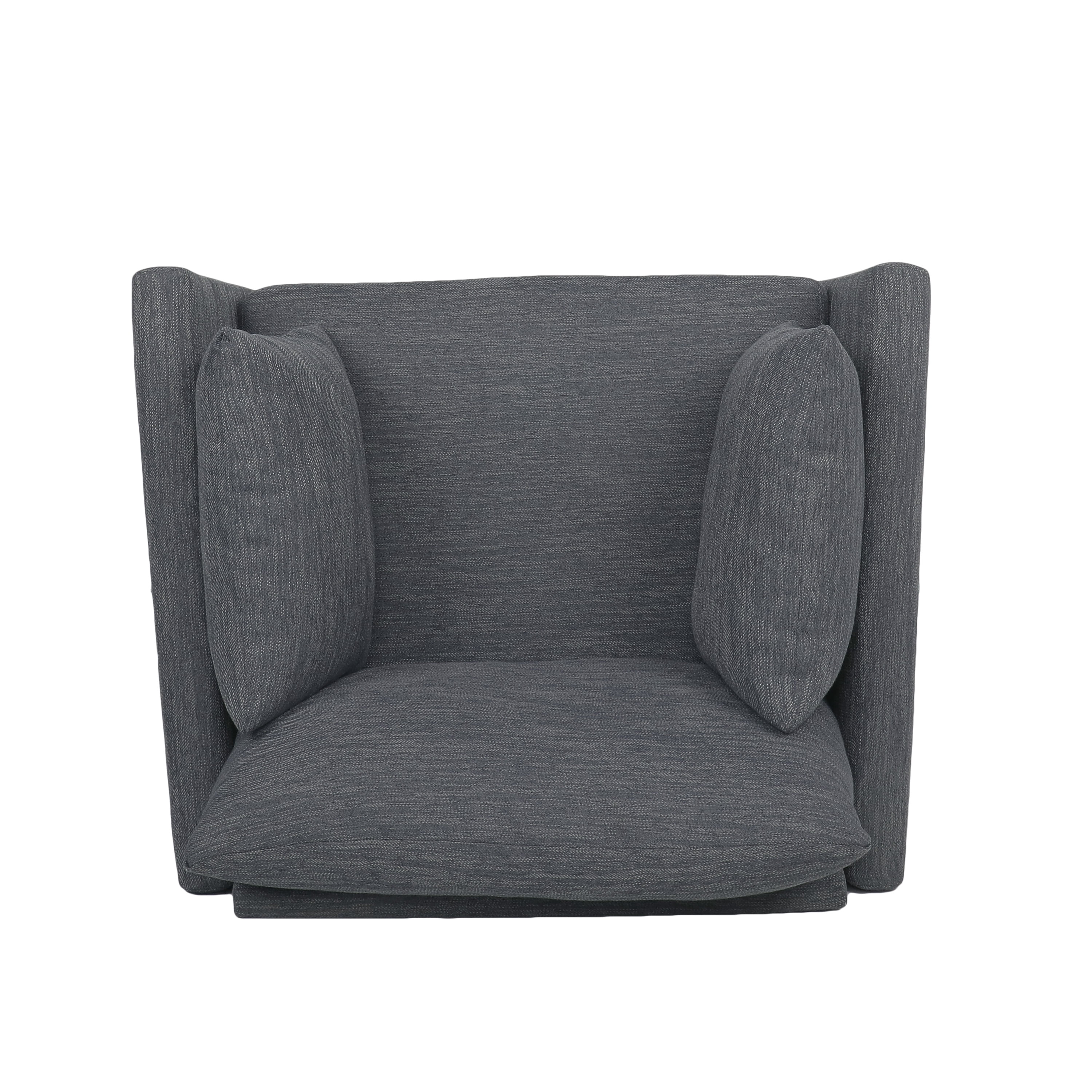 Christopher Knight Home Gould Upholstered Club Chair with Accent ...