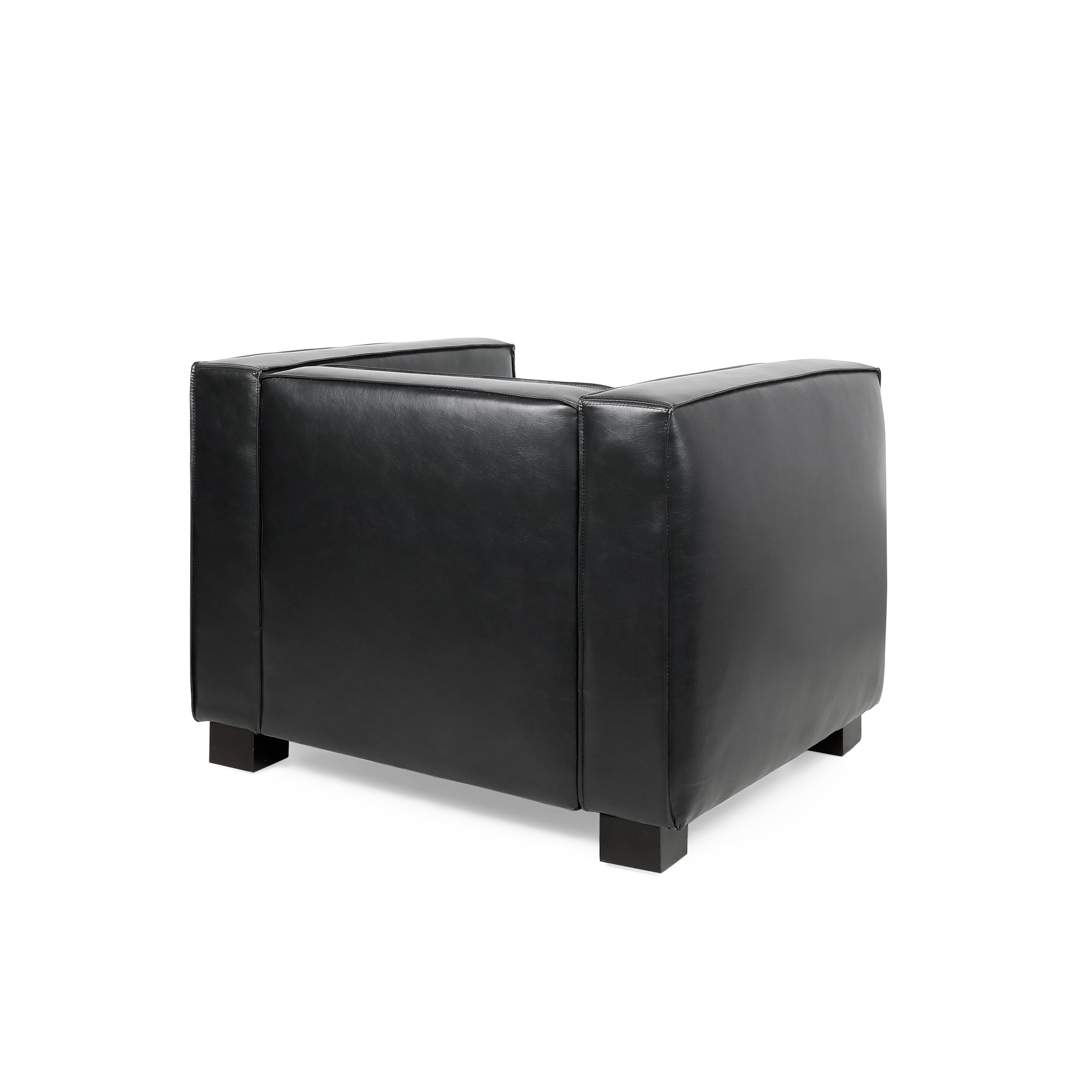 Christopher Knight Home Goyette Faux Leather Club Chair by Midnight ...