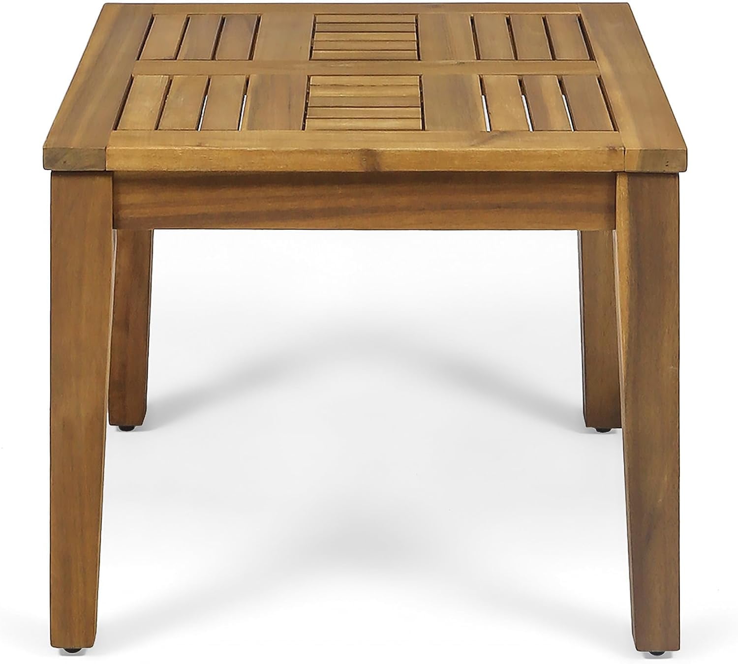 Christopher Knight Home Hampton End Table, 20 "W x 20 "D x 15.75 "H, Natural Brown - Walmart.com