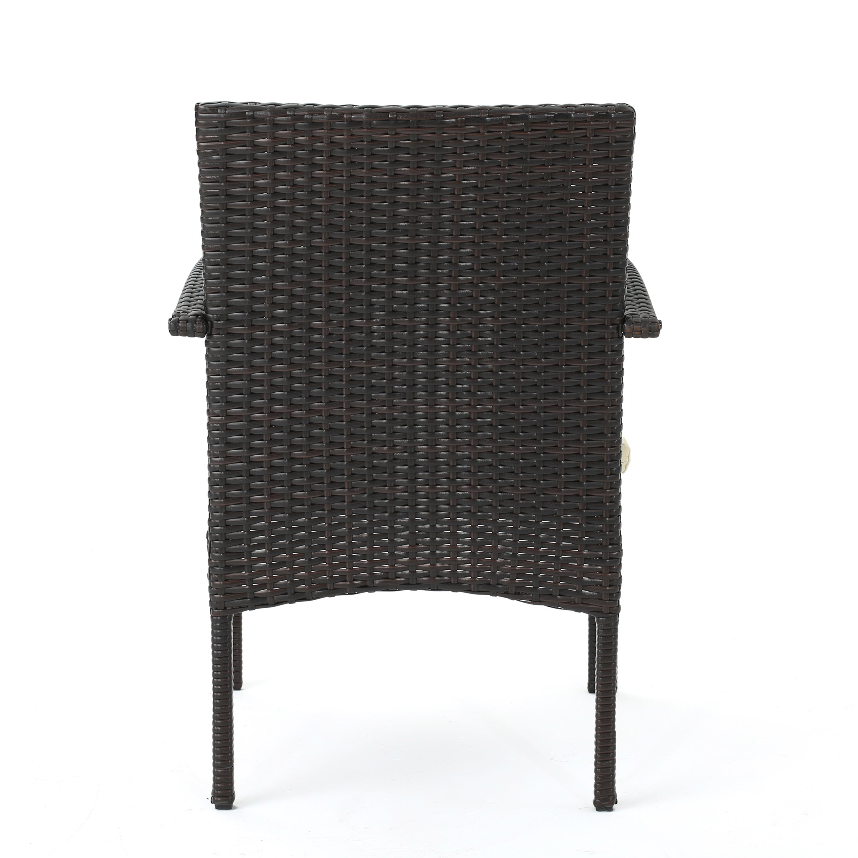 Christopher Knight Home Hartford Acacia Wood and Wicker 5-piece Dining ...