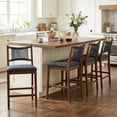 Christopher Knight Home Indoor Counter Stool Set of 4, Wood Frame with ...