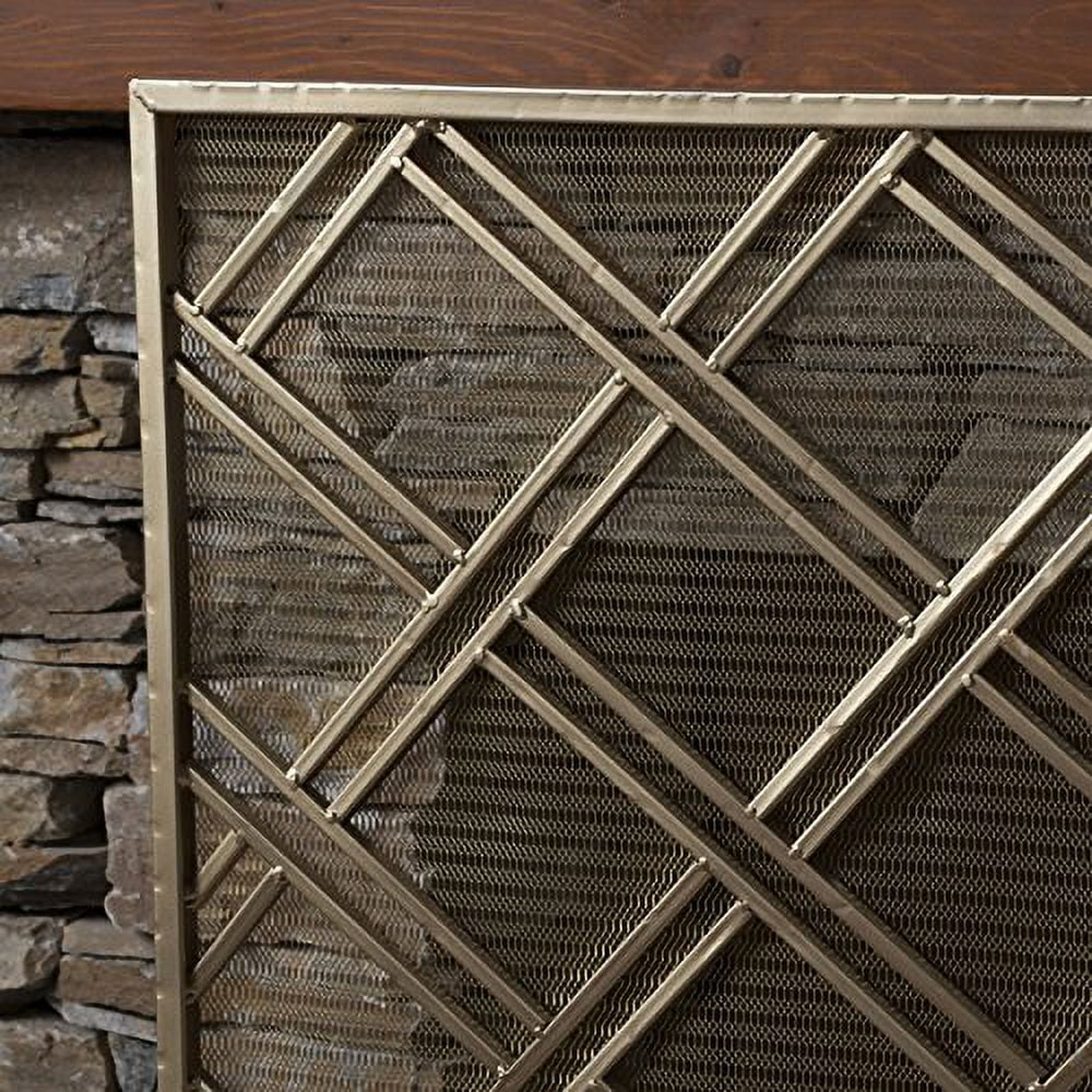 Christopher Knight Home Josette Single Panel Iron Fireplace Screen ...