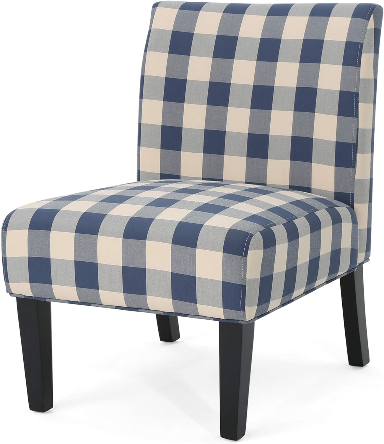 Christopher Knight Home Kendal Accent Chair Upholstered Farmhouse-Style ...
