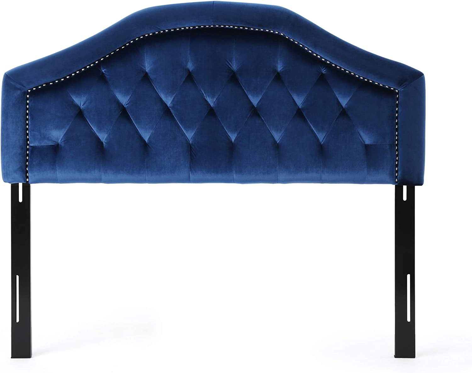 Christopher Knight Home Killian Velvet Headboard, Queen / Full, Navy ...