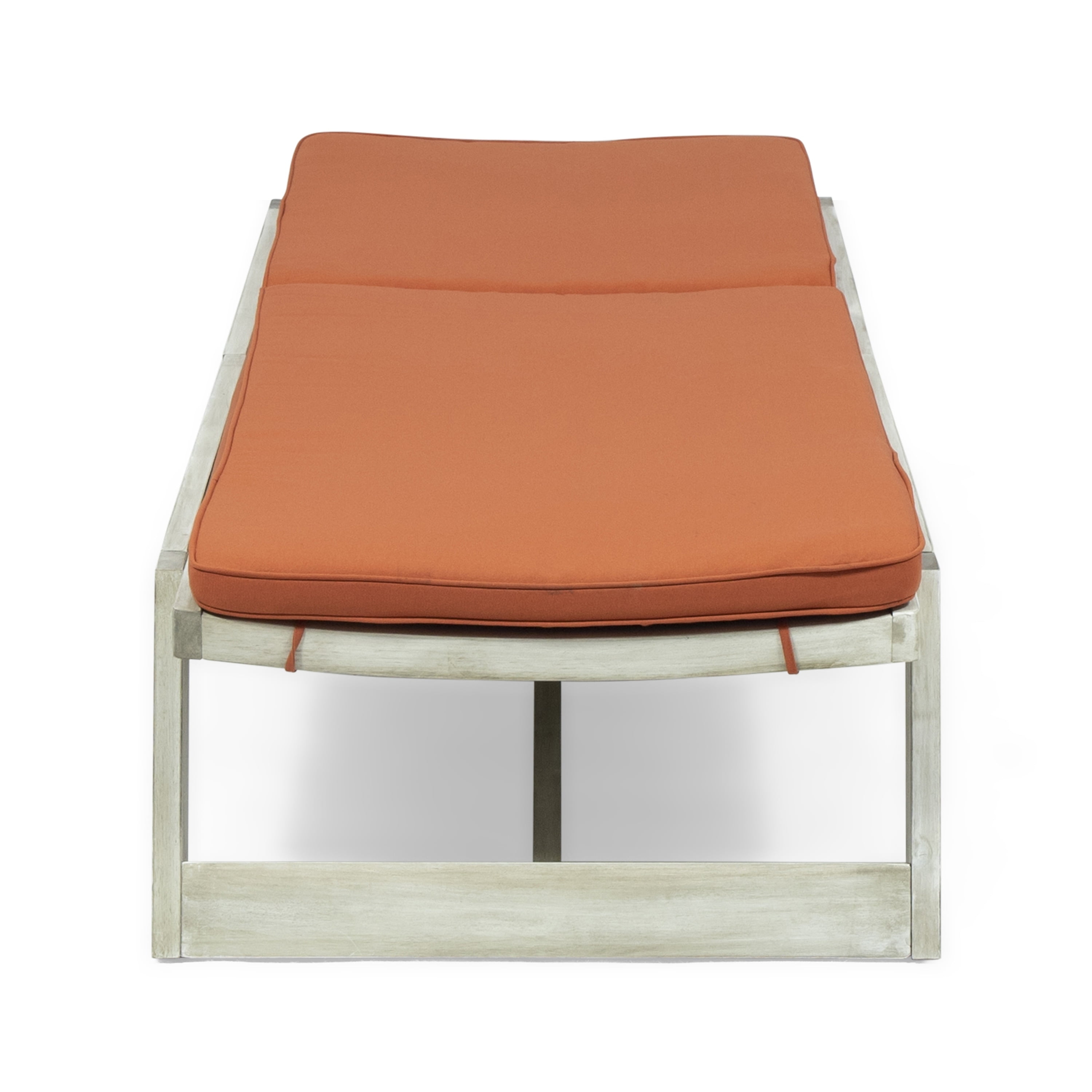 Christopher Knight Home Maki Outdoor Acacia Wood Chaise Lounge and ...