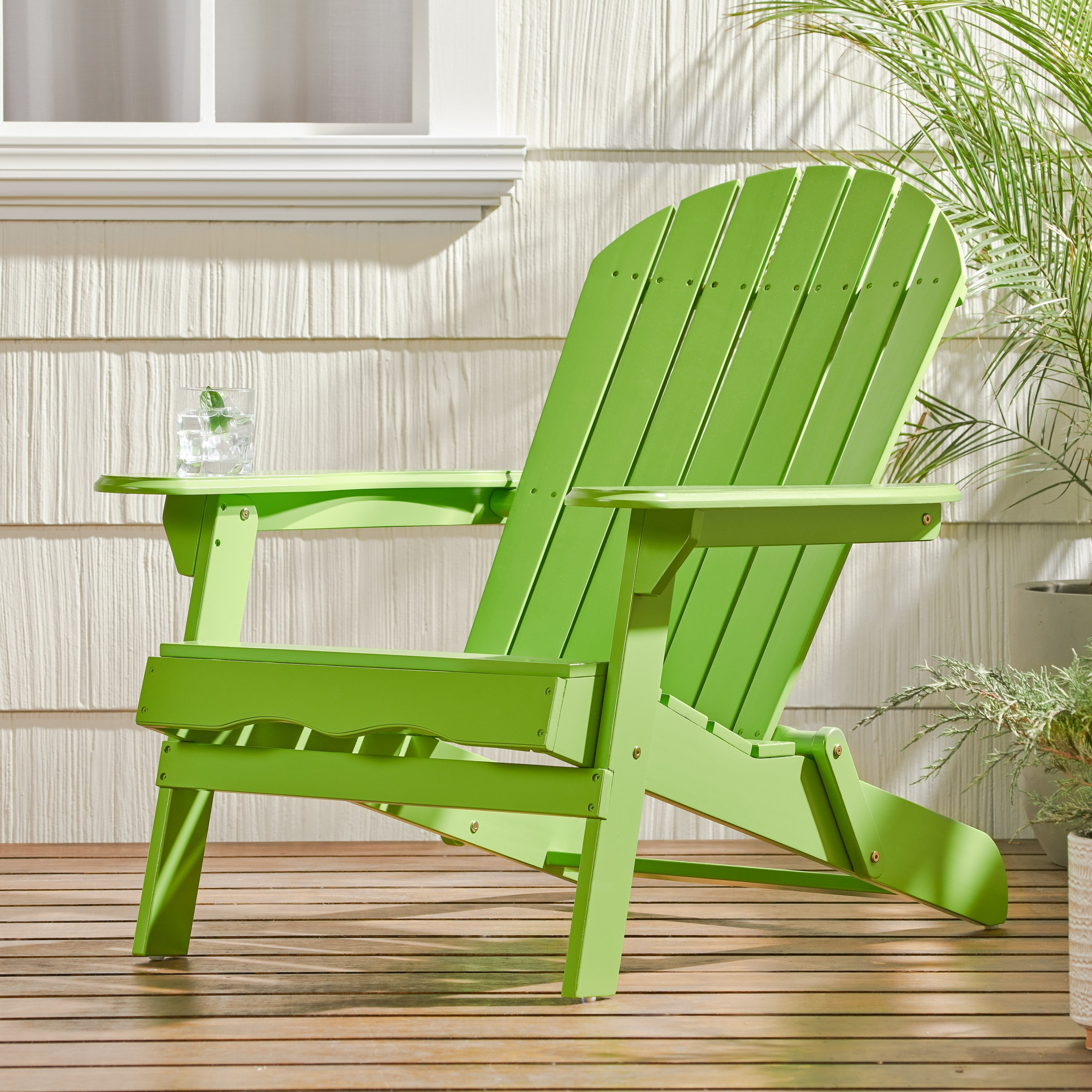 Christopher Knight Home Malibu Outdoor Acacia Wood Adirondack Chair by ...
