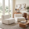 Christopher Knight Home Modern 2-Seater Compressed Modular Sofa, Curved ...