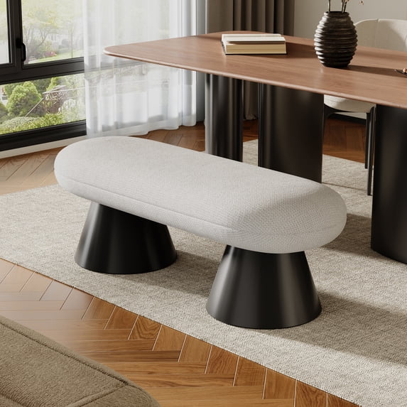 Christopher Knight Home Modern 51" Upholstered Entryway Bench, Dining ...