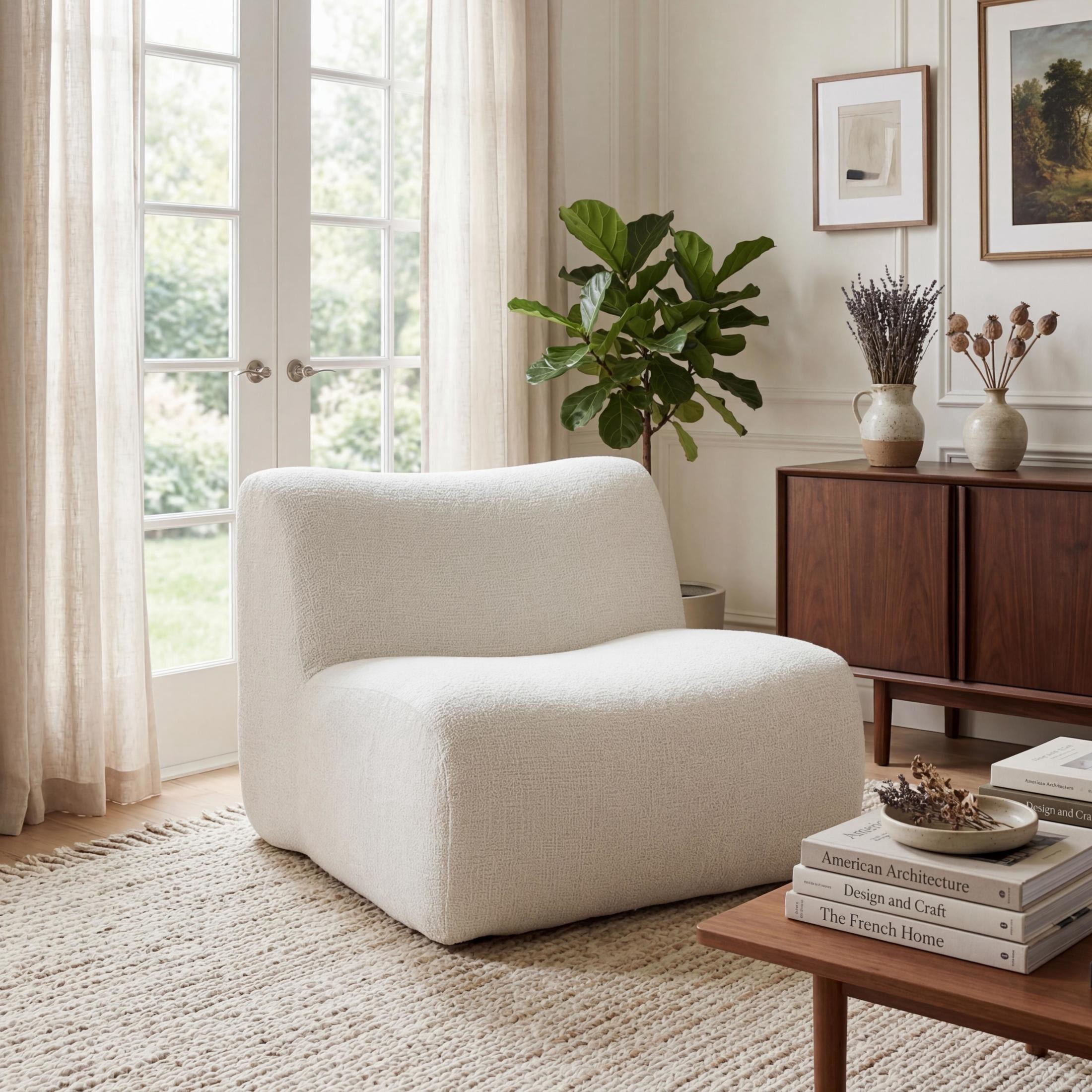 Christopher Knight Home Modern Compressed Modular Single Sofa Chair ...