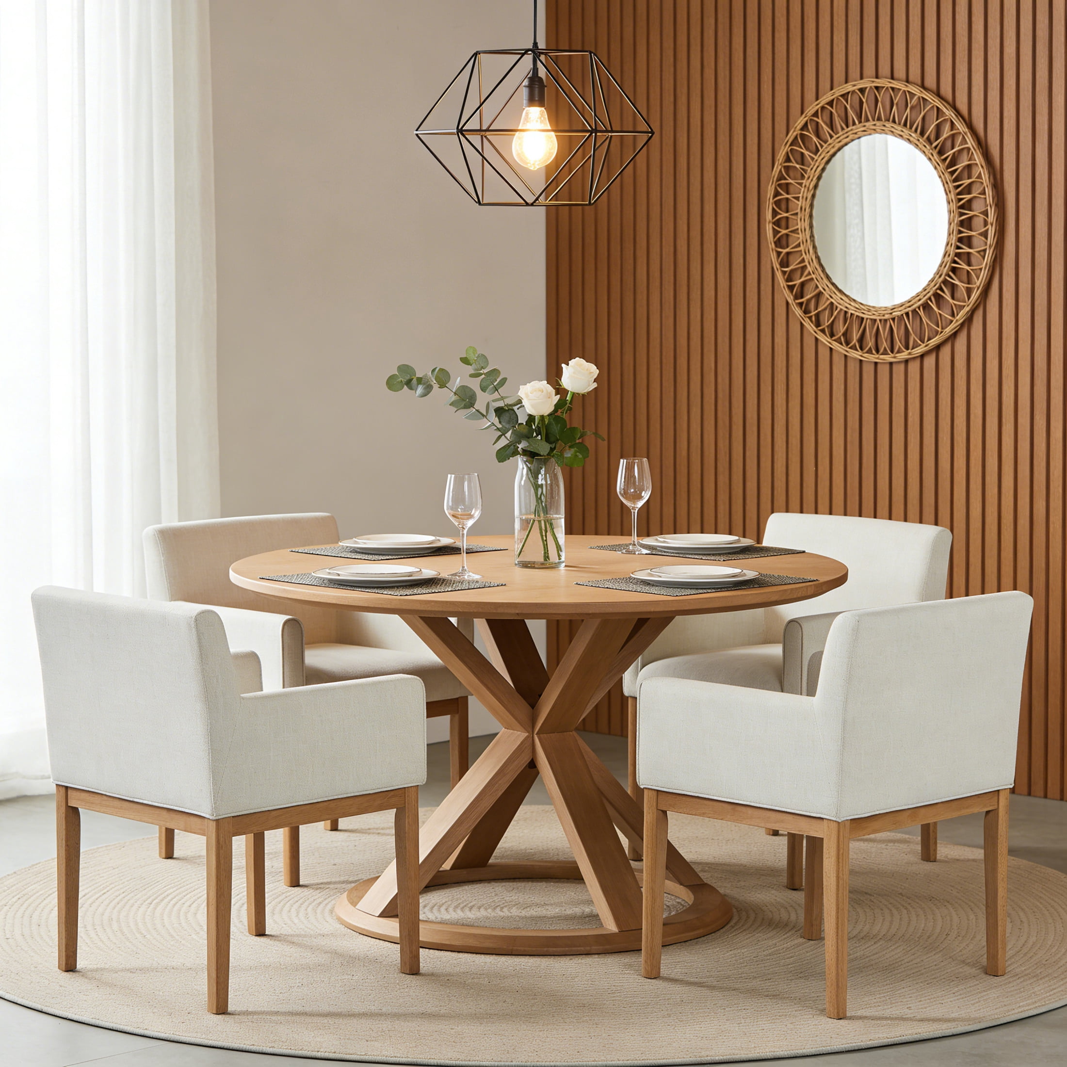 Christopher Knight Home Modern Upholstered Dining Chairs Set of 4 ...