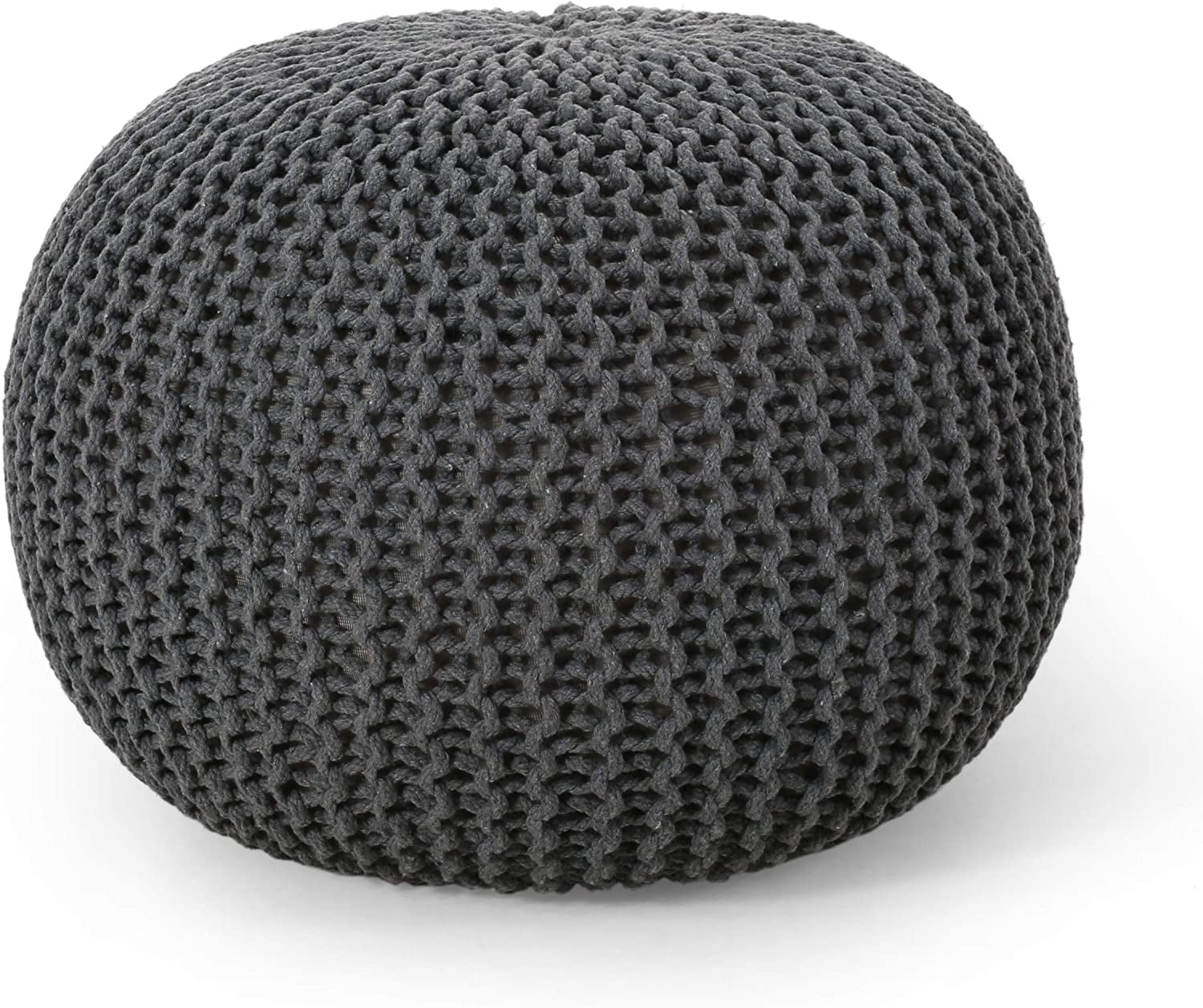 Christopher Knight Home Nahunta Pouf, Gray - Walmart.com