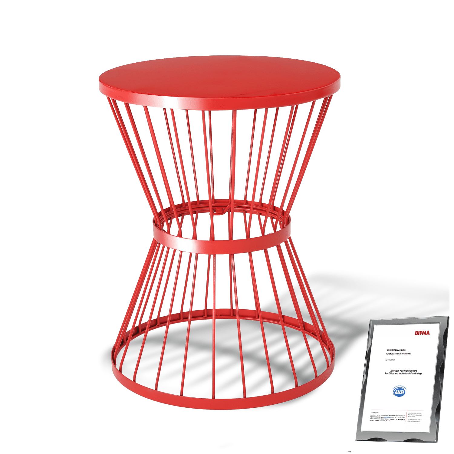 Christopher Knight Home Outdoor Metal Side Table Modern Round ...