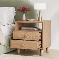 Christopher Knight Home 23" Modern Wood Nightstand with Drawer ...