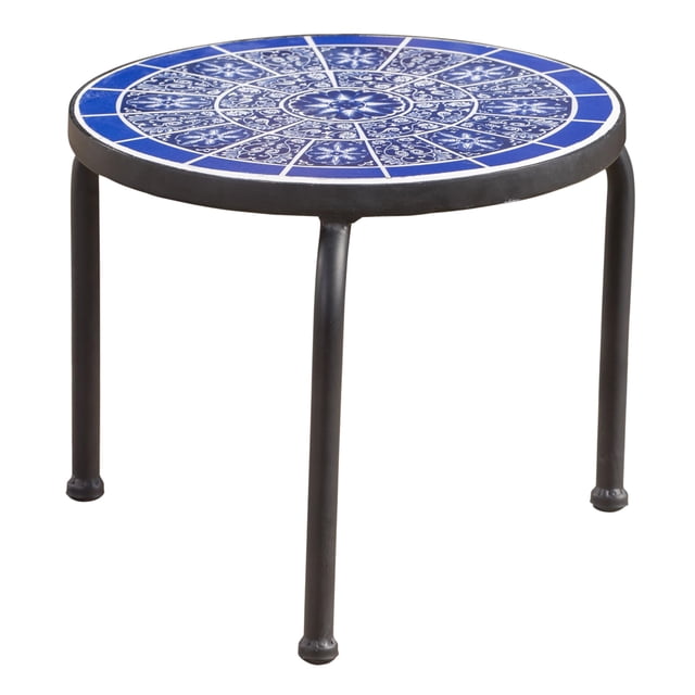 Christopher Knight Home Slate 10 Inch Outdoor Ceramic Top Plant Stand ...