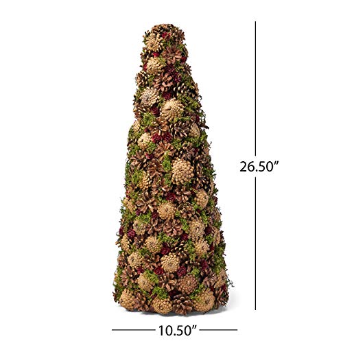 Christopher Knight Home Tabletop Christmas Tree, Natural - Walmart.com