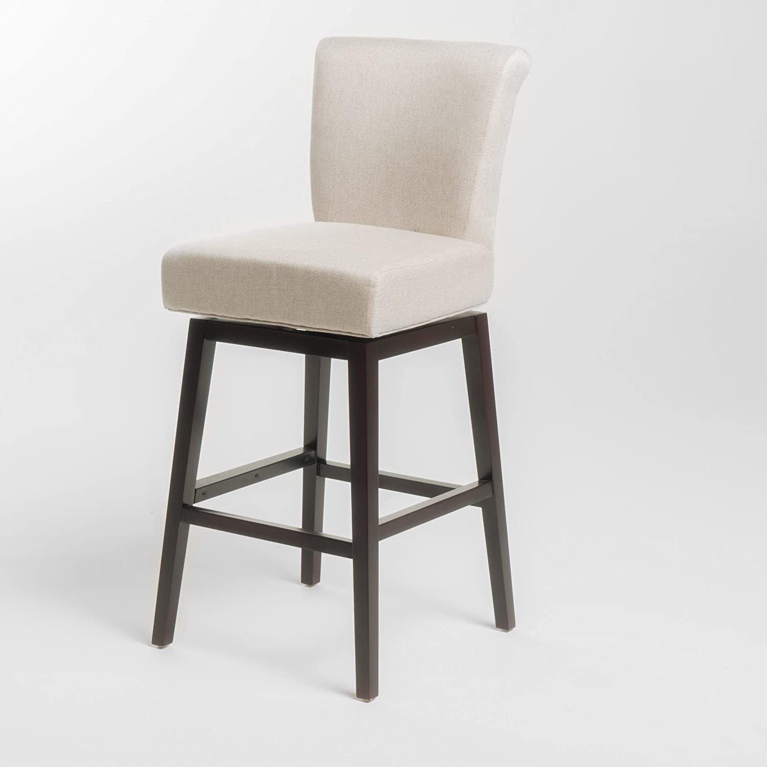 Christopher Knight Home Tracy Fabric Swivel Barstool, 41", Wheat - Walmart.com
