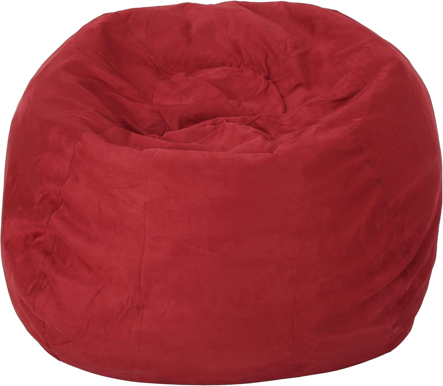 Christopher Knight Home Waldo 5 Foot Bean Bag, 5 Ft, Chinese Red ...