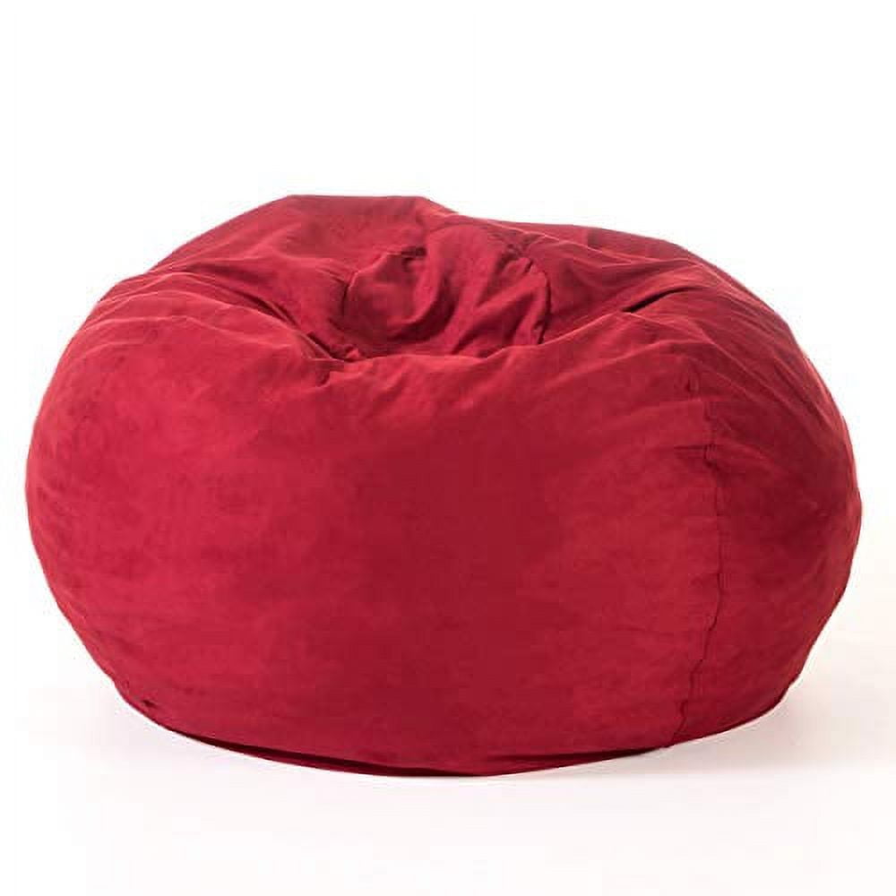 Christopher Knight Home Waldo 5 Foot Bean Bag, 5 Ft, Chinese Red ...
