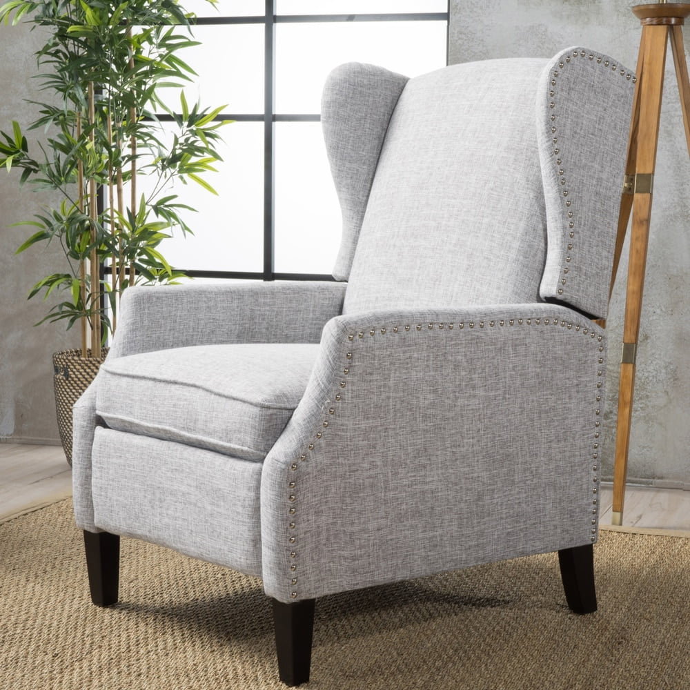 Christopher Knight Home Wescott Wingback Pushback Recliner by Light ...