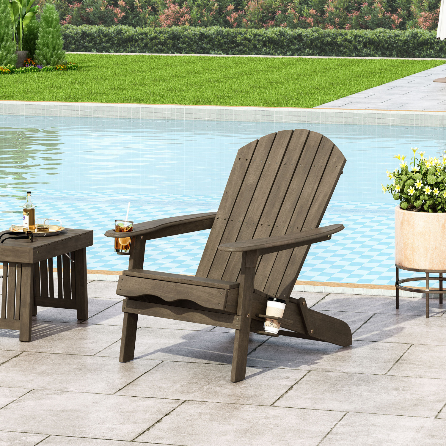 Christopher Knight Outdoor Patio Set 3-Piece Wicker Sofa with Cushions ...