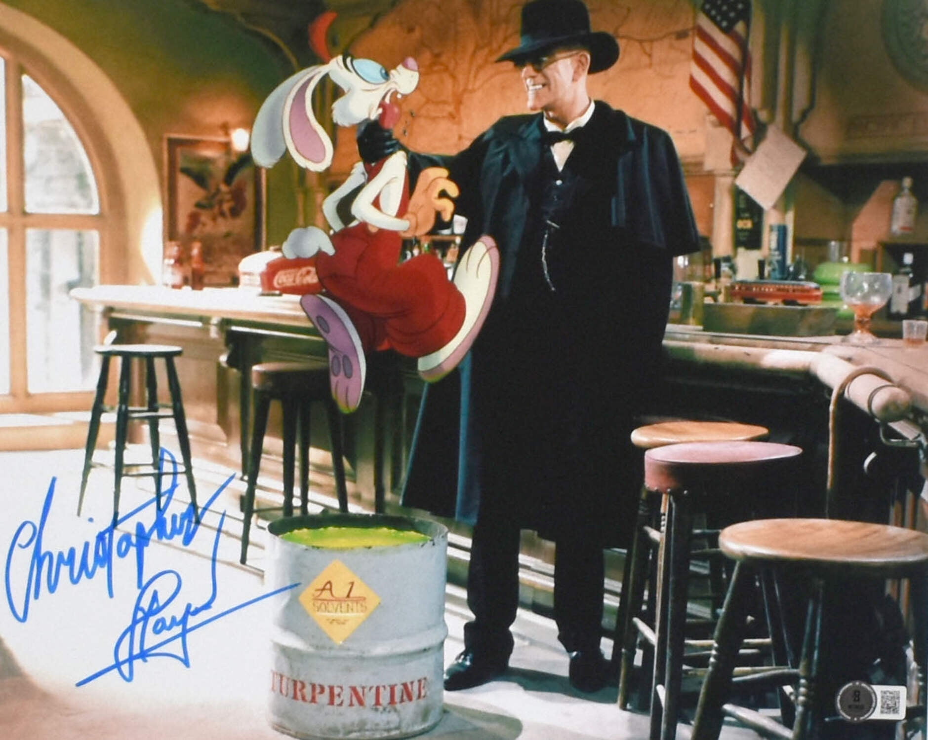 Christopher Lloyd Autographed 11x14 Judge Doom Photo - Beckett W ...