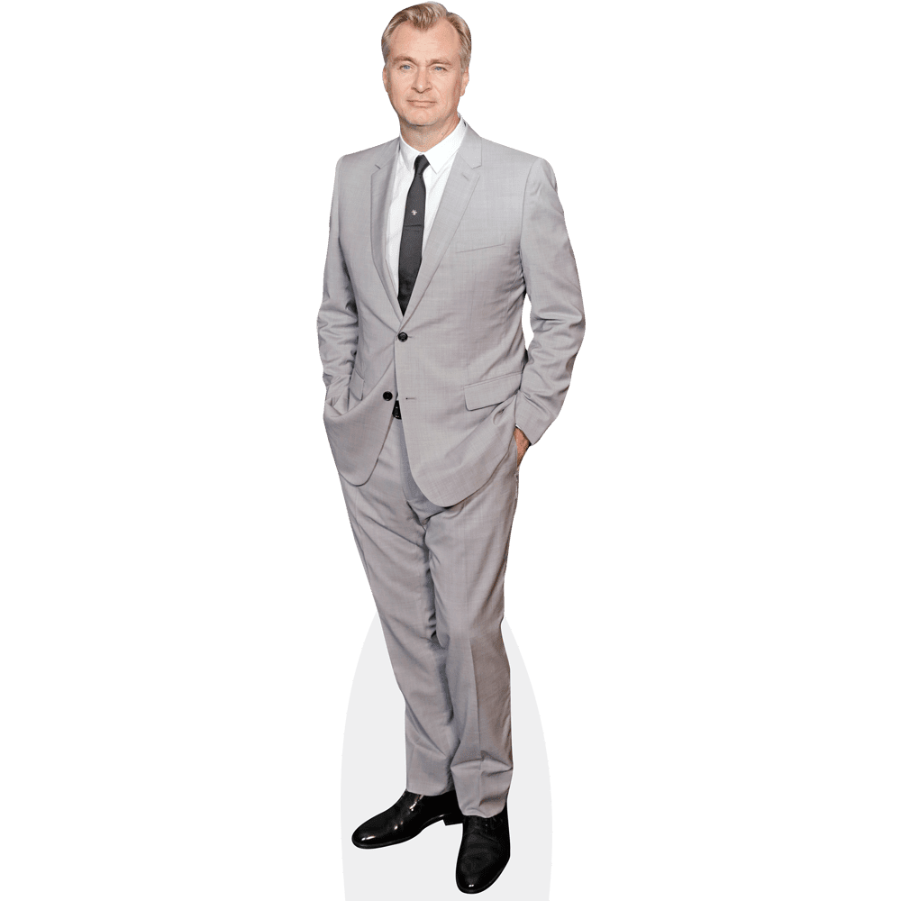 Christopher Nolan (Grey Suit) Mini Size Cutout. Standee. - Walmart.com