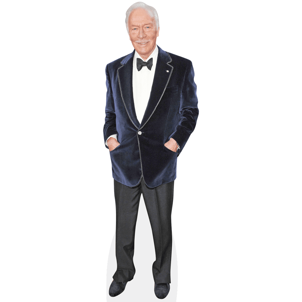 Christopher Plummer (Bow Tie) Mini Size Cutout. Standee. - Walmart.com