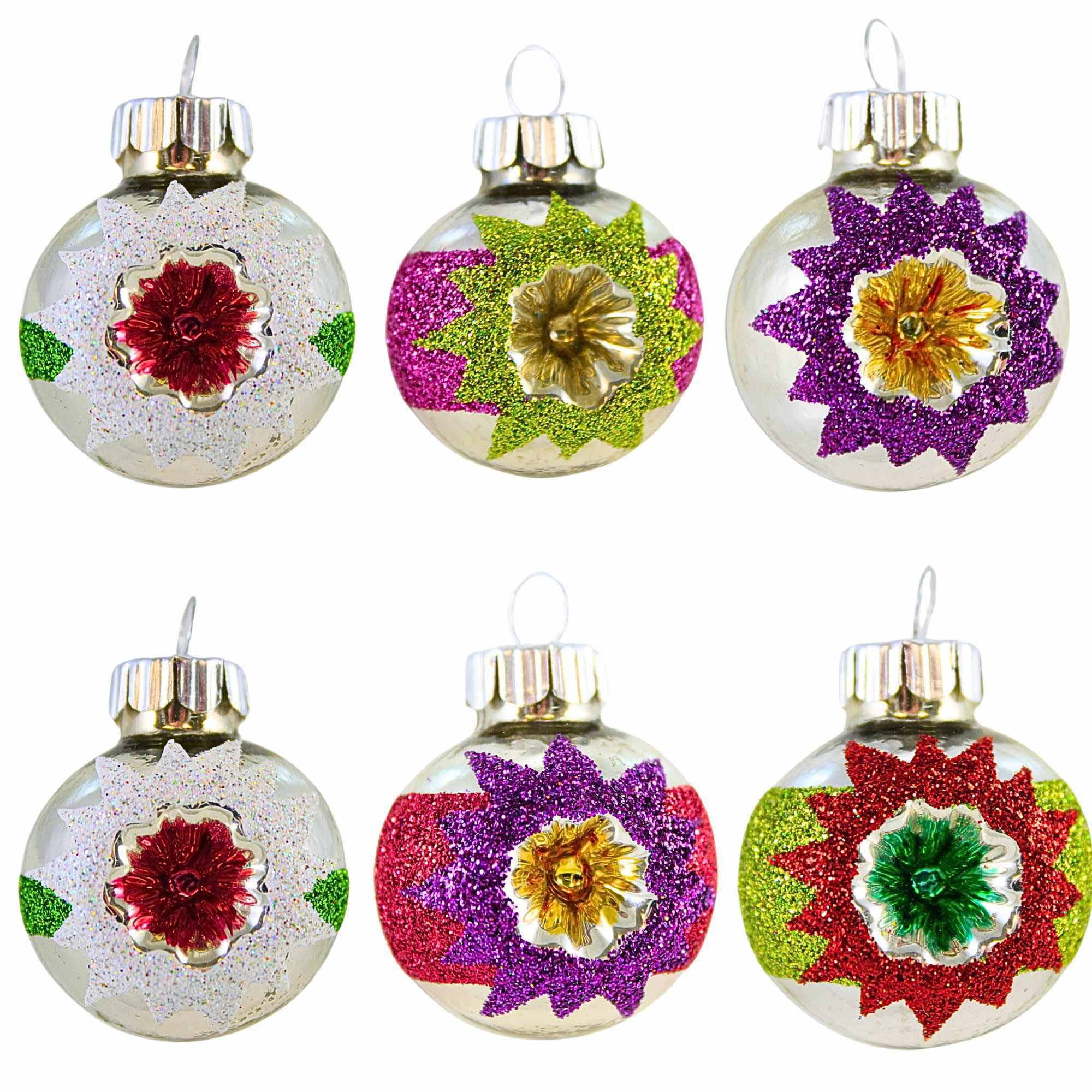 Christopher Radko Company 1.50In Small Reflector Ball Ornaments, Glass ...