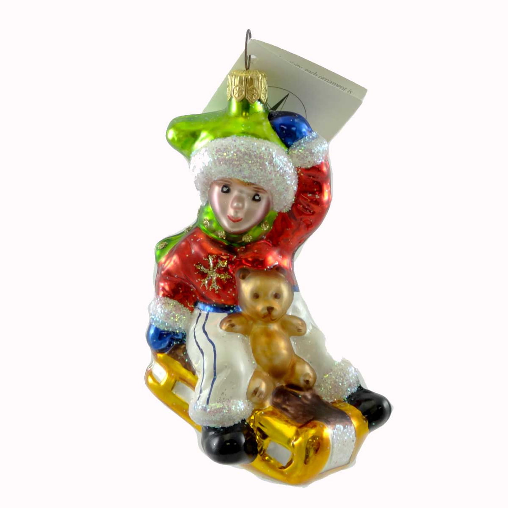Christopher Radko Company 4.50In Downhill Darlings, Glass, Ornament ...