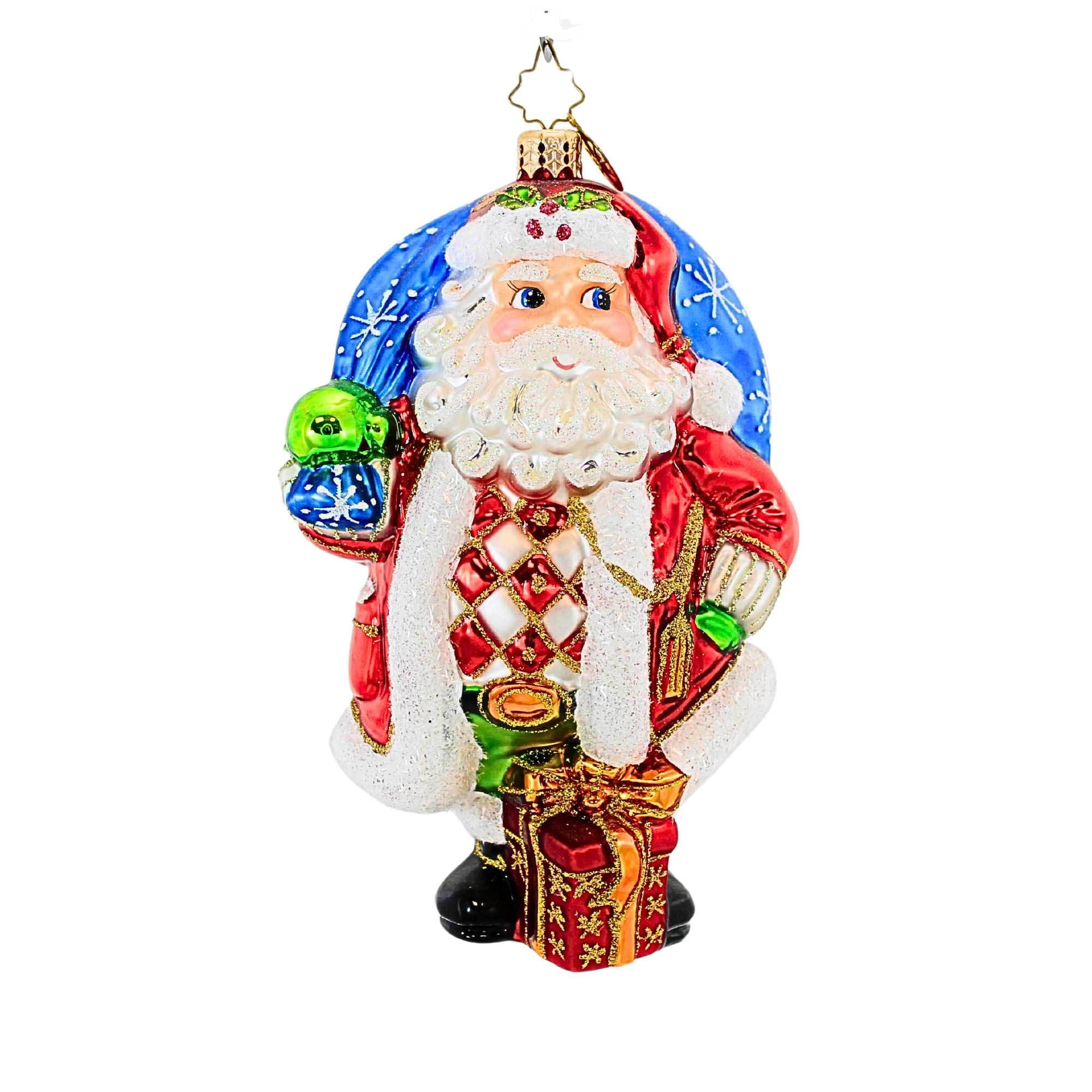 Christopher Radko Company 6.00In Nick-Nack Napsack, Glass, Ornament ...