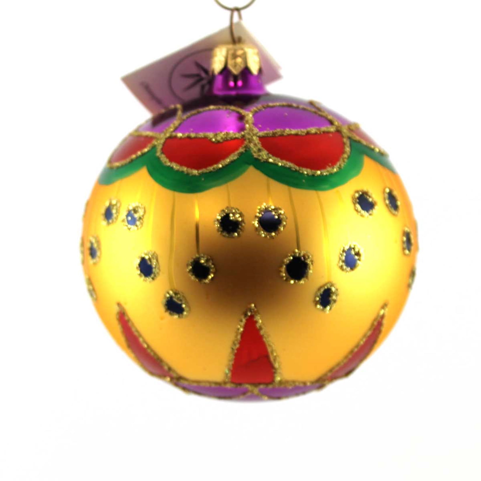 Christopher Radko Mission Ball # Glass Christmas - Walmart.com
