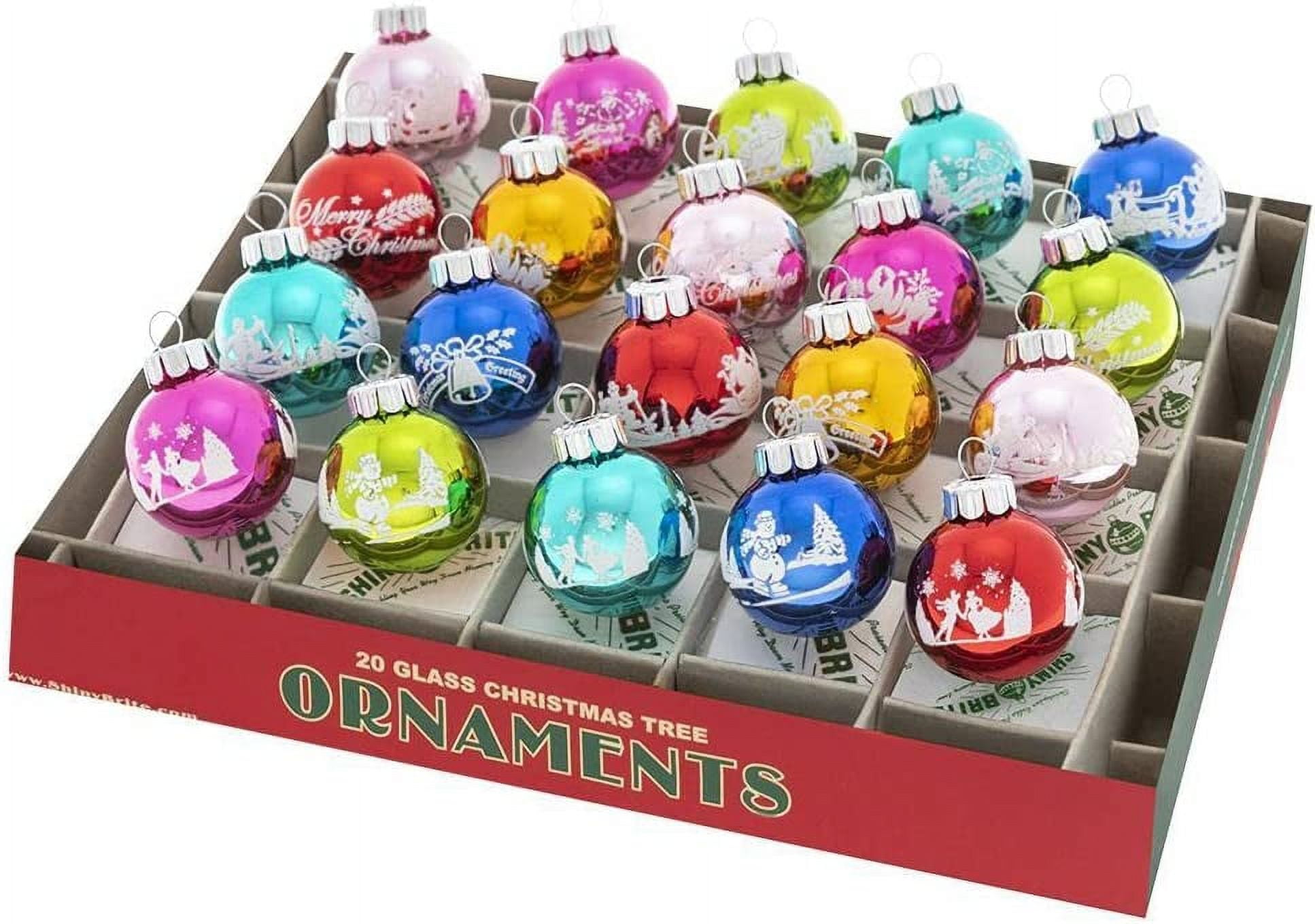 Christopher Radko Shiny Brite Christmas Confetti 20 Count 1.25 ...