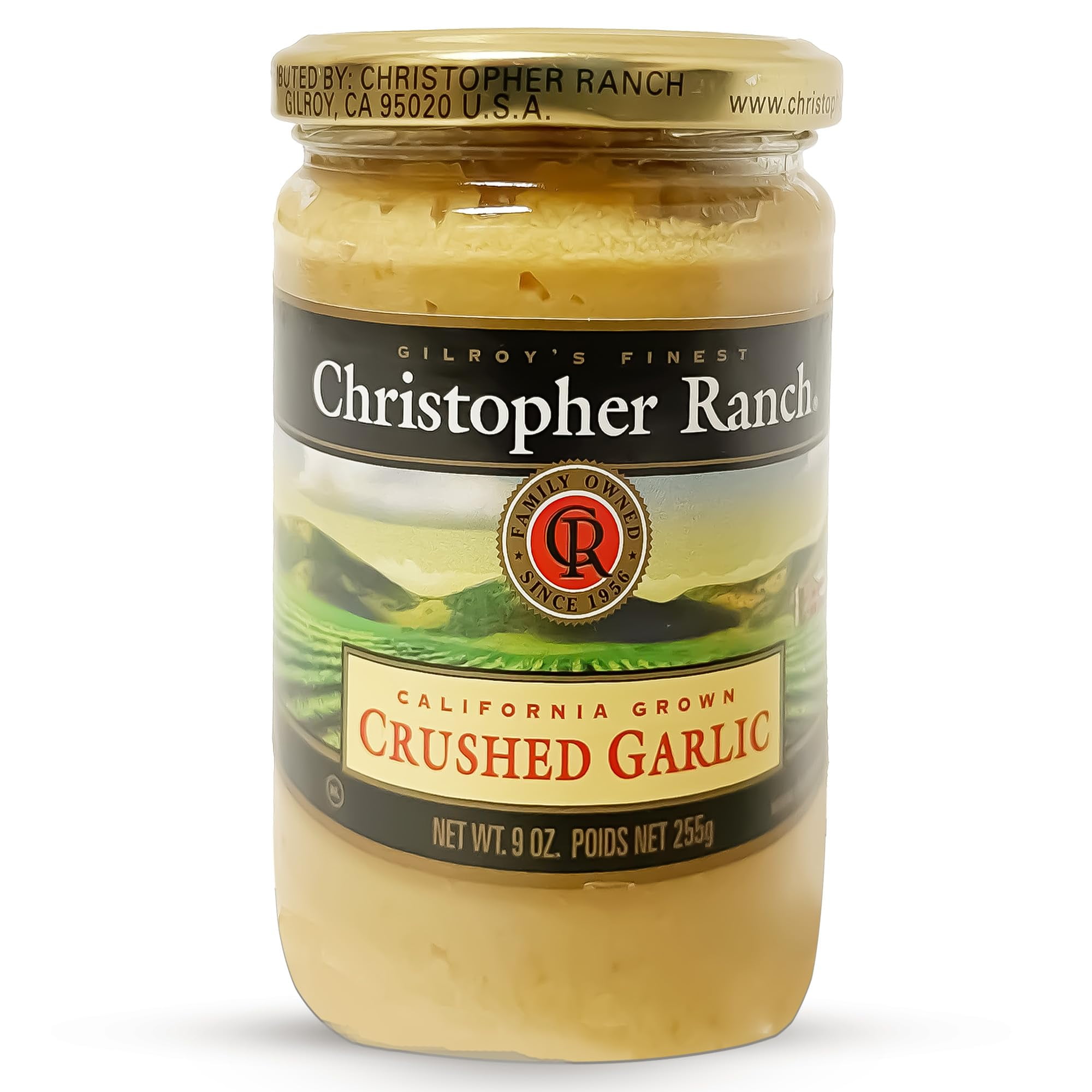 Christopher Ranch Crushed Garlic YPF5 in Olive Oil Award Fresh Garlic ...