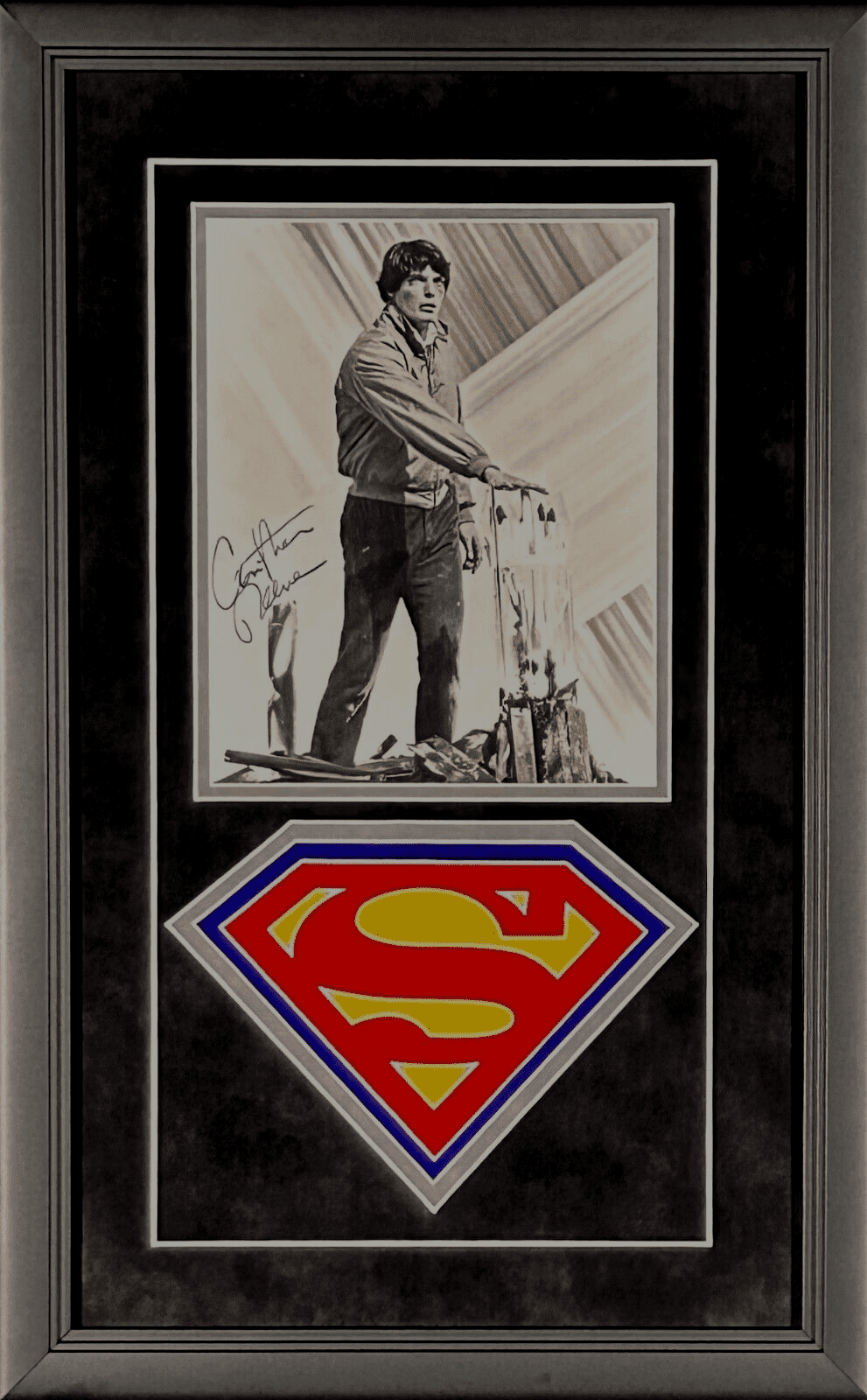 Christopher Reeve Signed Framed 8x10 Photo JSA Full Letter Z41359 ...