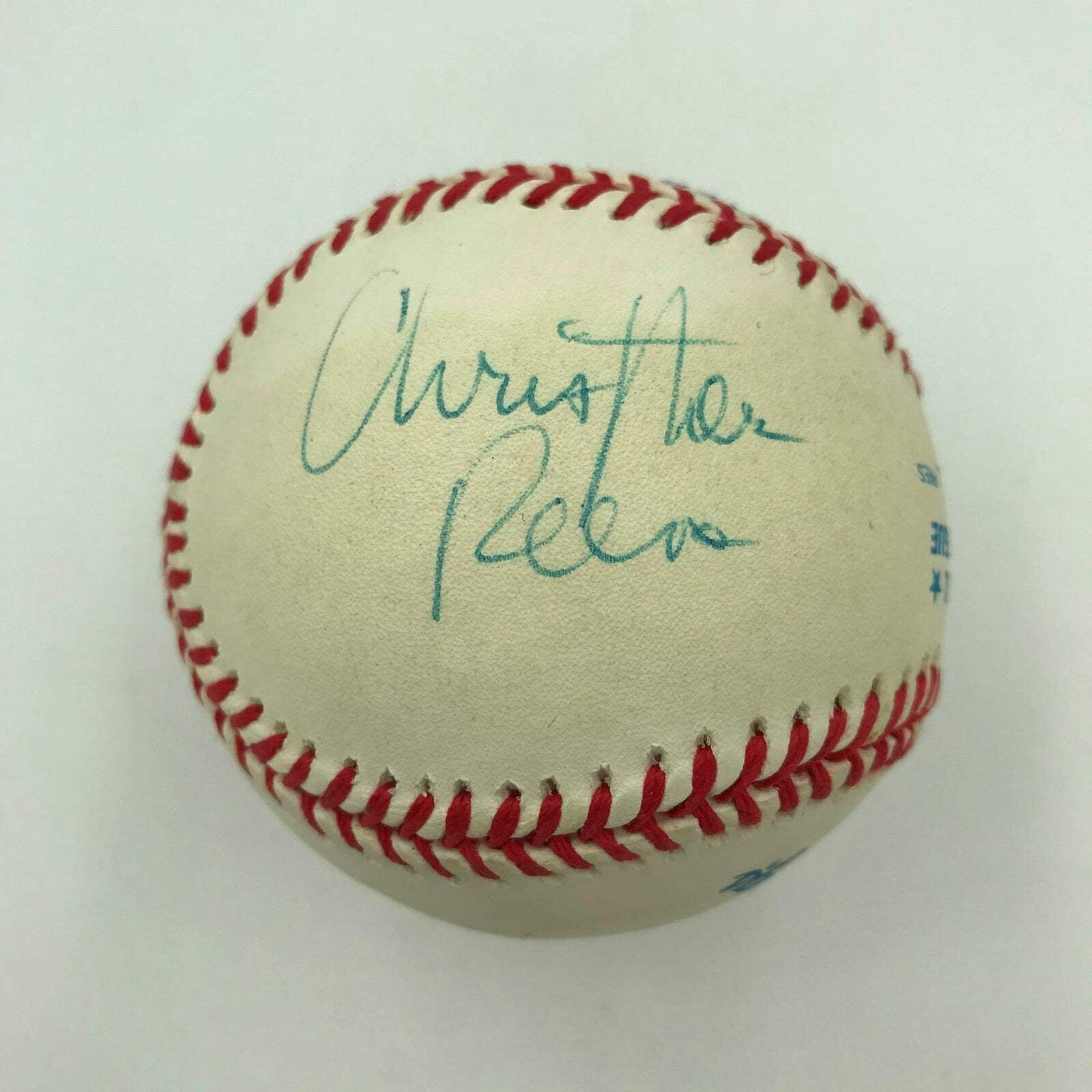 Christopher Reeve Superman Single Signed Autographed Baseball Only One ...