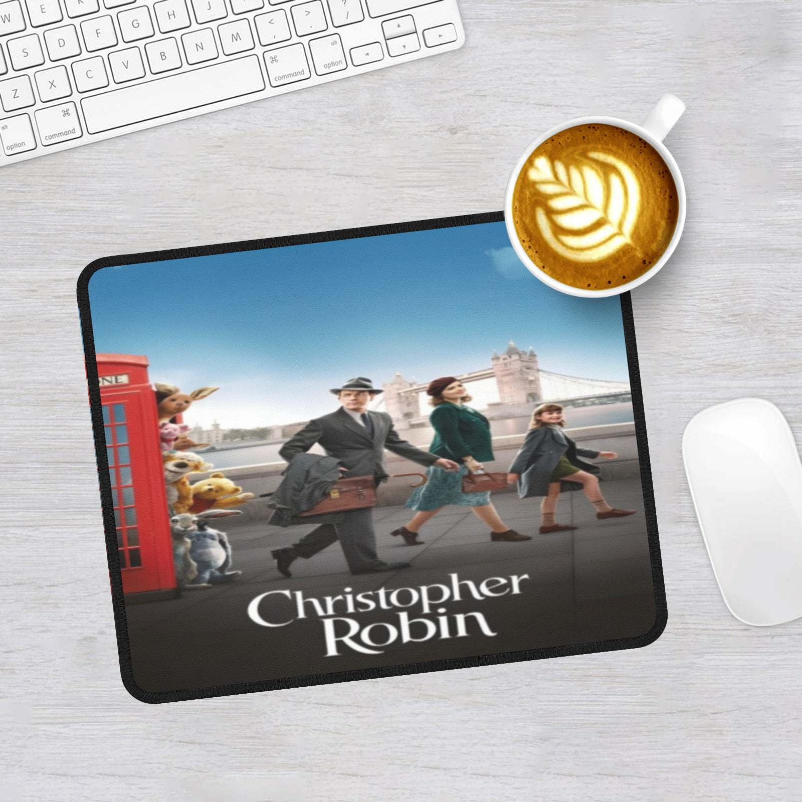 Christopher Robin mat is the ideal choice for your table.8.66" × 7.09 ...