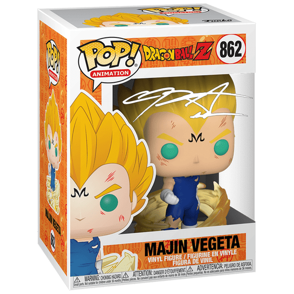 Christopher Sabat Majin Vegeta #862 Voice Actor Facsimile Signed ...