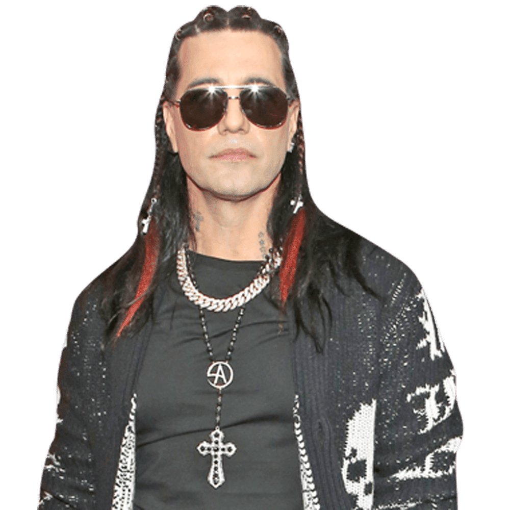 Christopher Sarantakos (Black Outfit) Half Body Buddy Cutout - Walmart.com