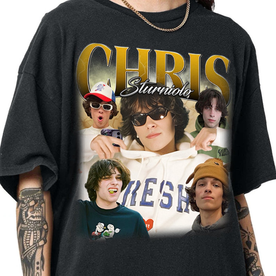 Christopher Sturniolo Vintage T-Shirt, Nick Matt Chris Classic Retro ...