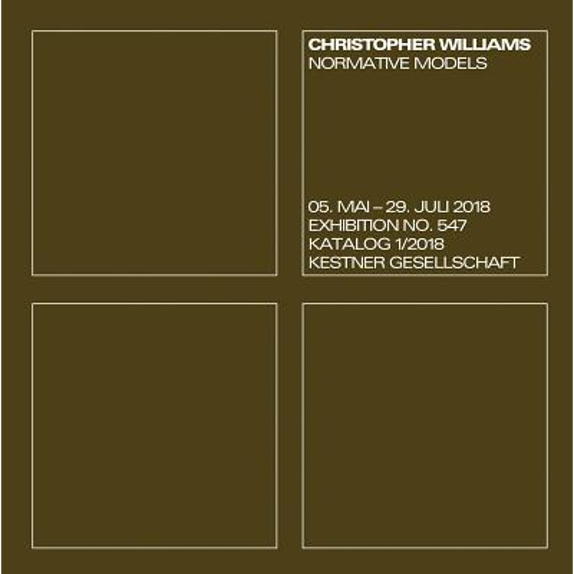 Pre-Owned Christopher Williams: Normative Models (Paperback ...