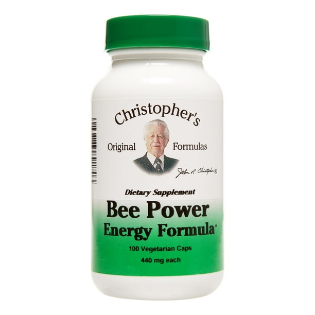 Christopher's Bee Power Energy Formula, 100 Ct - Walmart Business Supplies