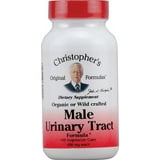 Christopher's Male Urinary Tract - 475 mg - 100 Vegetarian Capsules ...