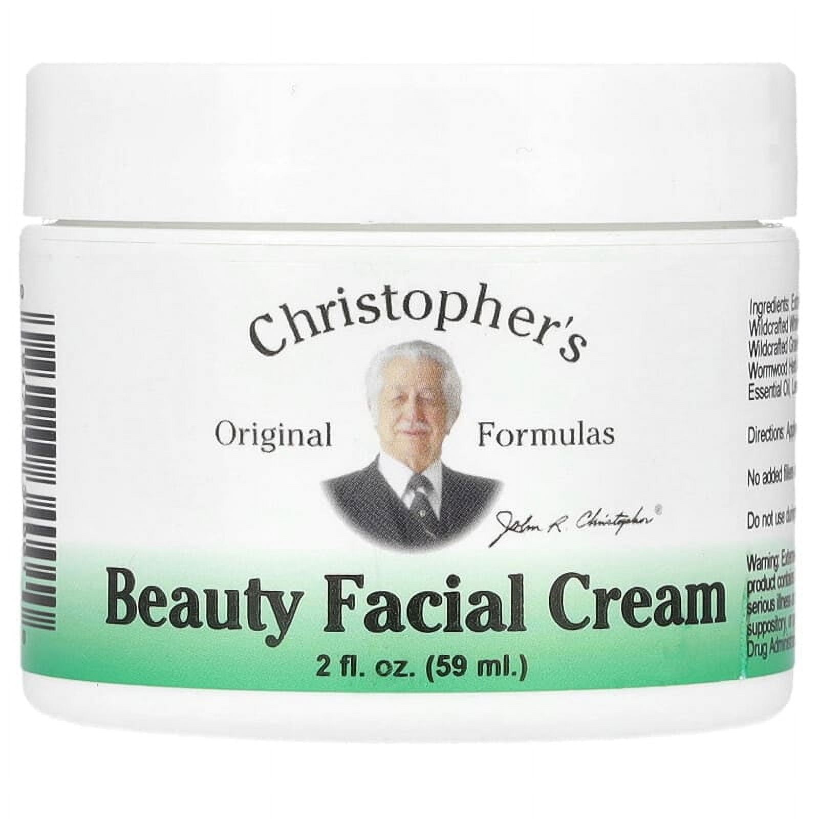 Christopher's Original Formulas, Beauty Facial Cream, 2 fl oz - Walmart.com