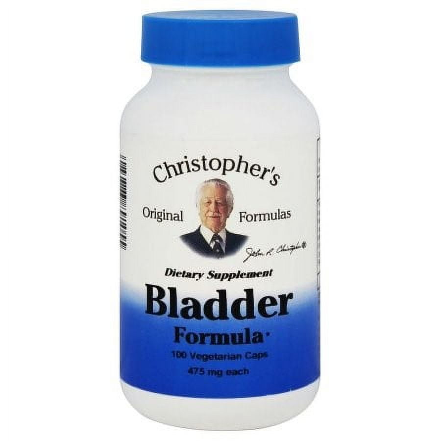 Christopher's Original Formulas - Bladder Formula, 475mg, 100 Veg Caps ...