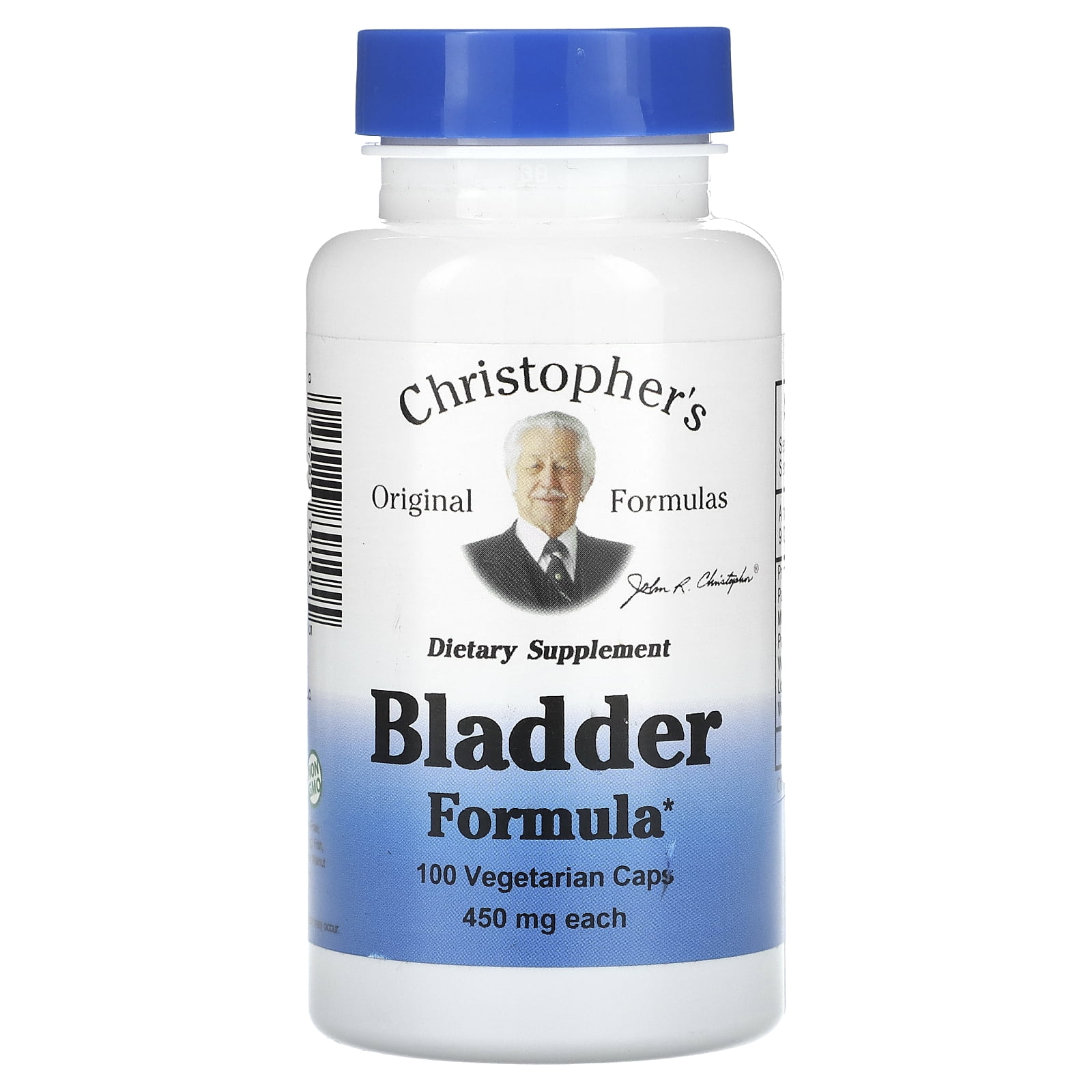Christopher's Original Formulas Bladder Formula - 475 mg - 100 Caps - Walmart.com